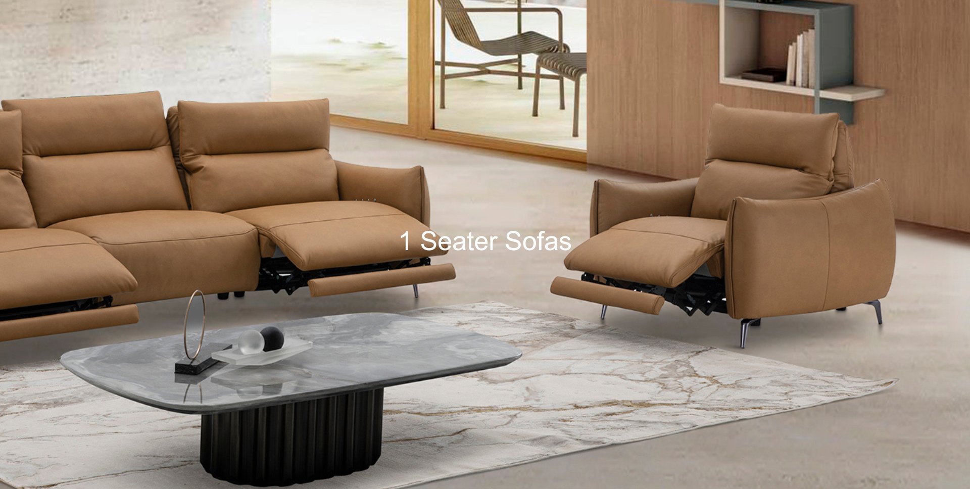Luxury 1 Seater Sofa Collection – COZY Living
